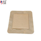 Waterproof Silicone Wound Dressing High Absorbent 10X10cm With Skin Color