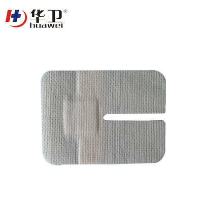 non woven U shape sterile IV cannula fixing medical dressing