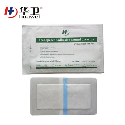 Waterproof Sterile Transparent Wound Dressing Medical PU Plaster CE Approved