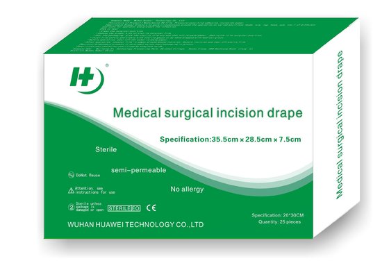 Disposable Surgical PU film dressing/Surgical Incise drape 15*35cm