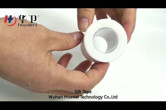 Medical Disposable Surgical adhesive Silk tape with high quality