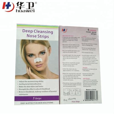 cleaning and tight skin quickly nose strip for remove blackheads