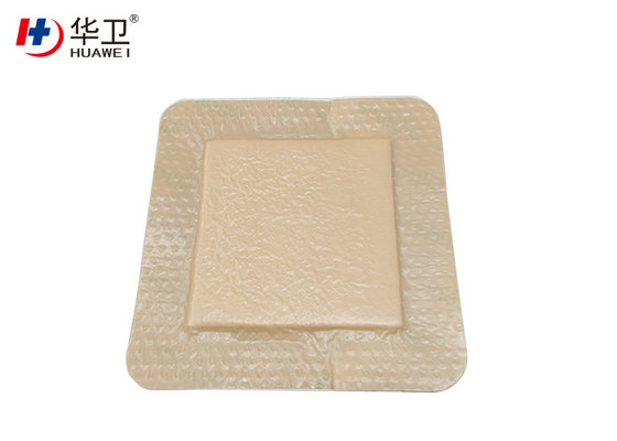 Medical new adhesive absorbent pad wound care silicon foam dressing