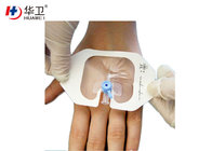 Transparent wound waterproof WPU IV cannula fixation dressing