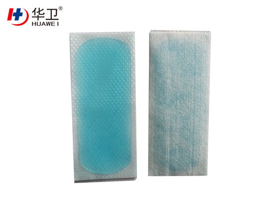 Hot selling burn cooingl gel plaster with blue hydrogel