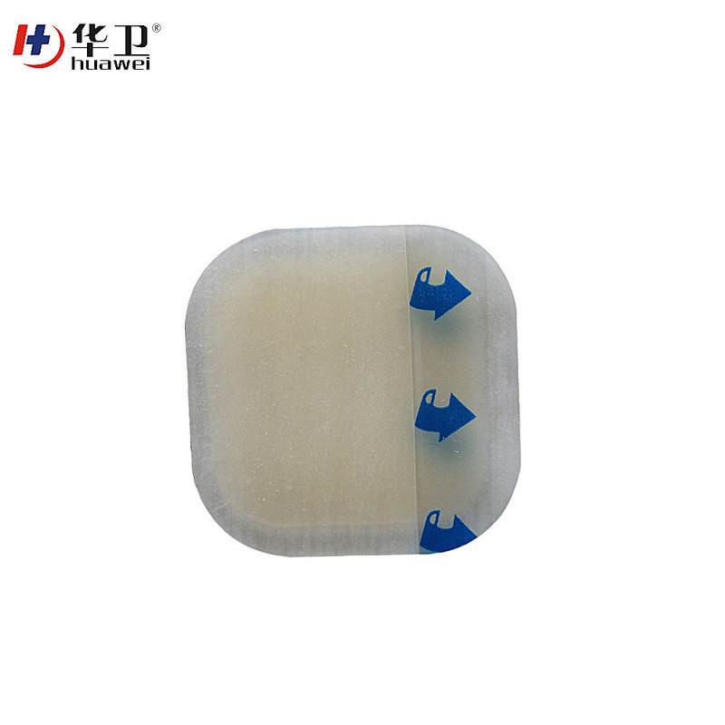Hydrocolloid Absorbent Wound Dressing Patch , Medical Wound Plaster Dressing