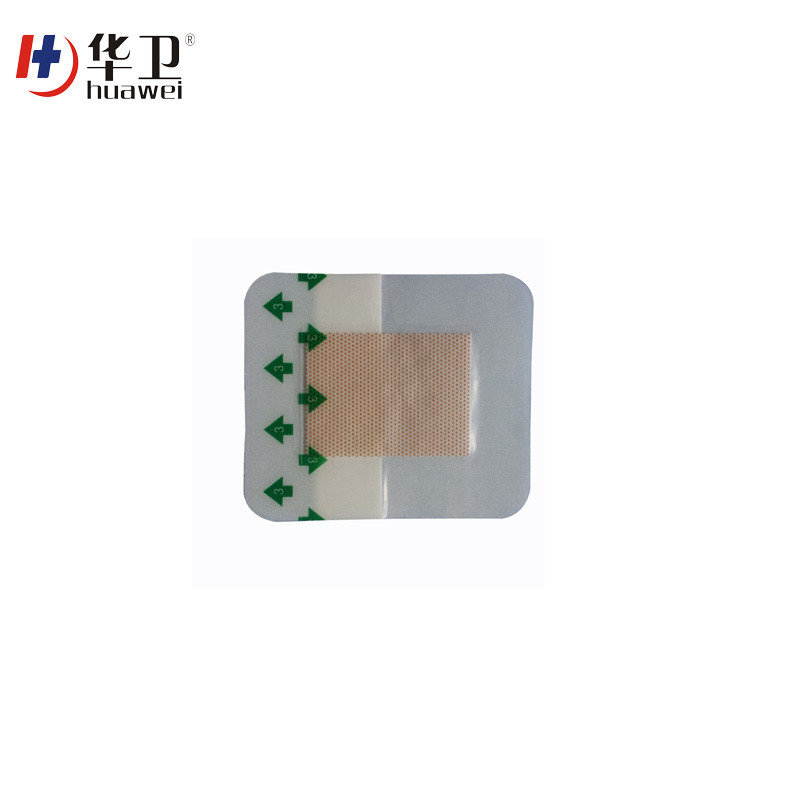 Catheter fix PU transparent wound dressing with FDA CE Hypoallergenic Dressing