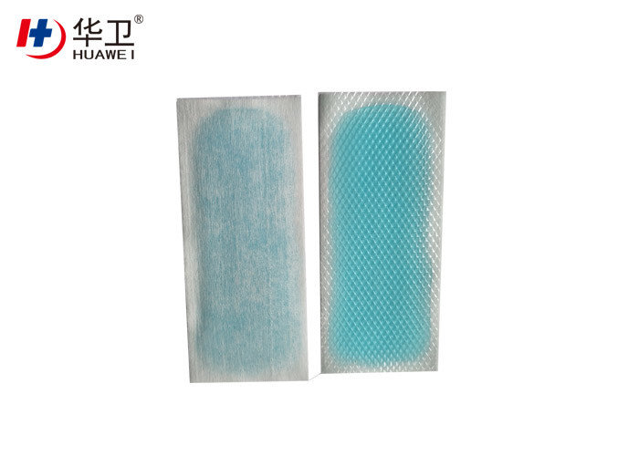 Hot selling burn cooingl gel plaster with blue hydrogel